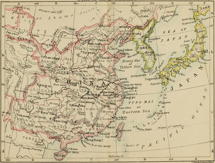 Historical Maps of Korea - Historical Maps of Asia